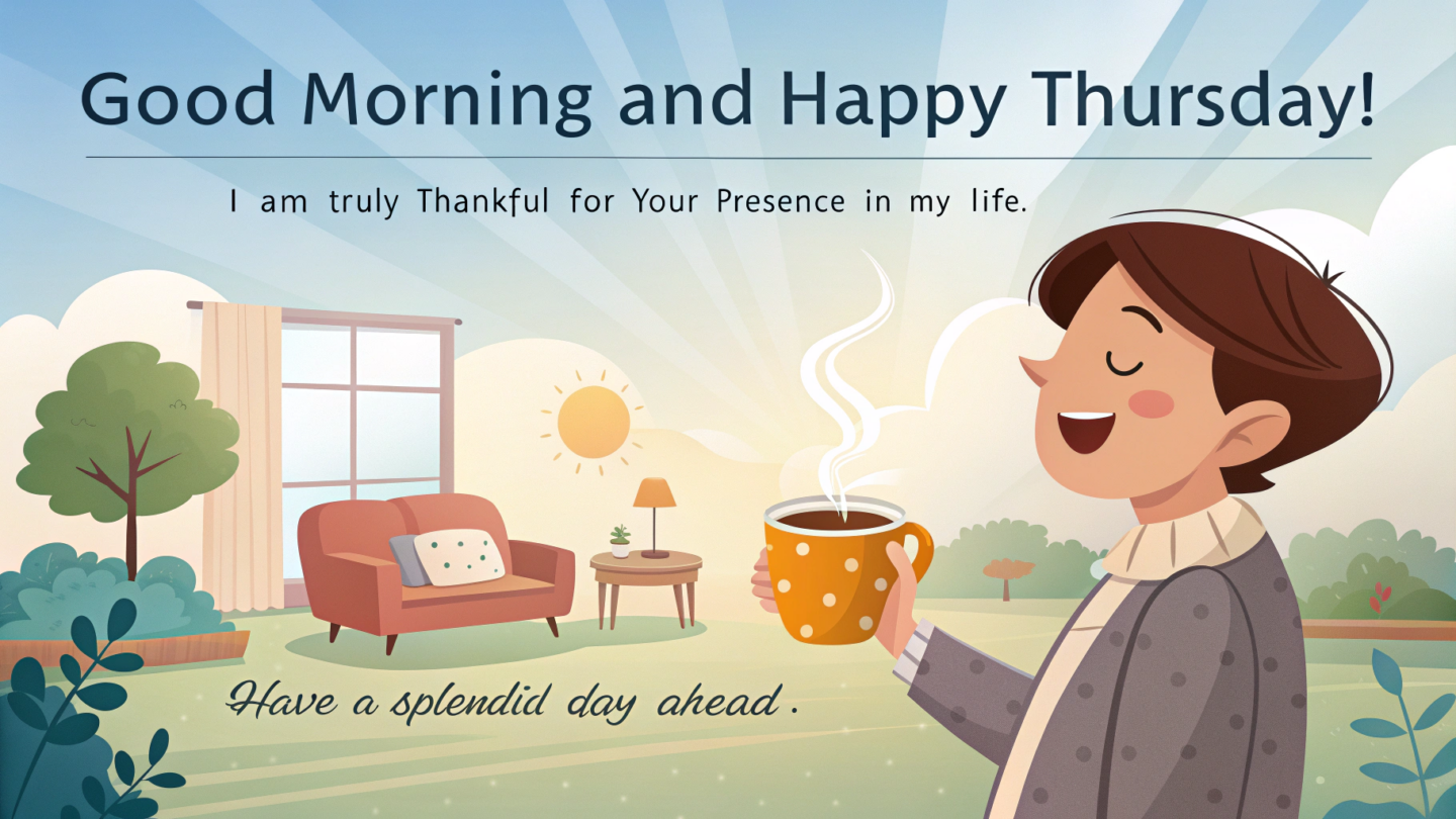 135 Best Good Morning and Happy Thursday Messages to Share with Loved ...