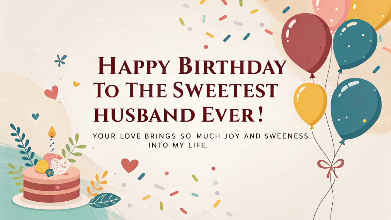 210 Best Birthday Wishes for Husband to Make Him Feel Loved - PopAi