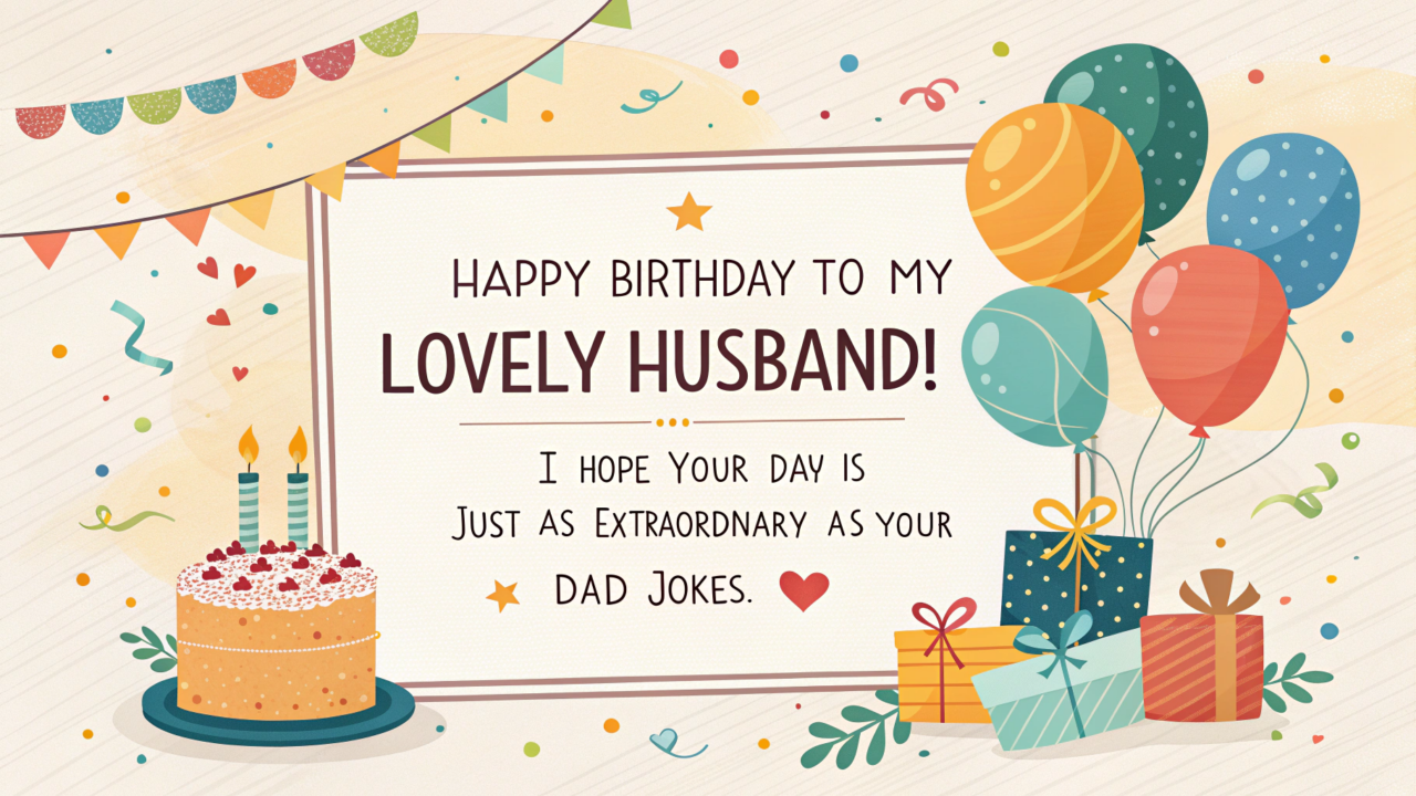 210 Best Birthday Wishes for Husband to Make Him Feel Loved - PopAi