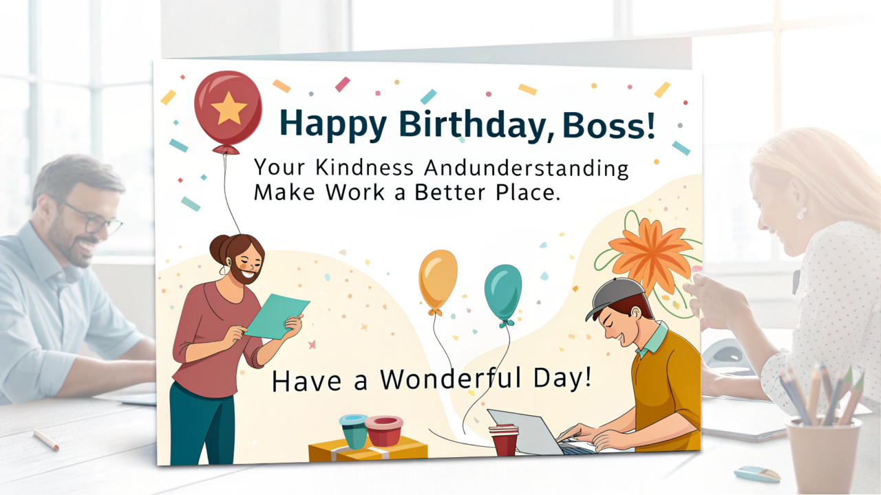 120 Professional and Heartfelt Birthday Wishes with Images for Boss to ...