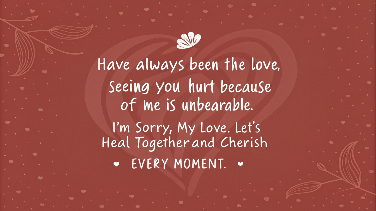 135 Powerful Sorry Messages for Girlfriend to Win Her Back - PopAi
