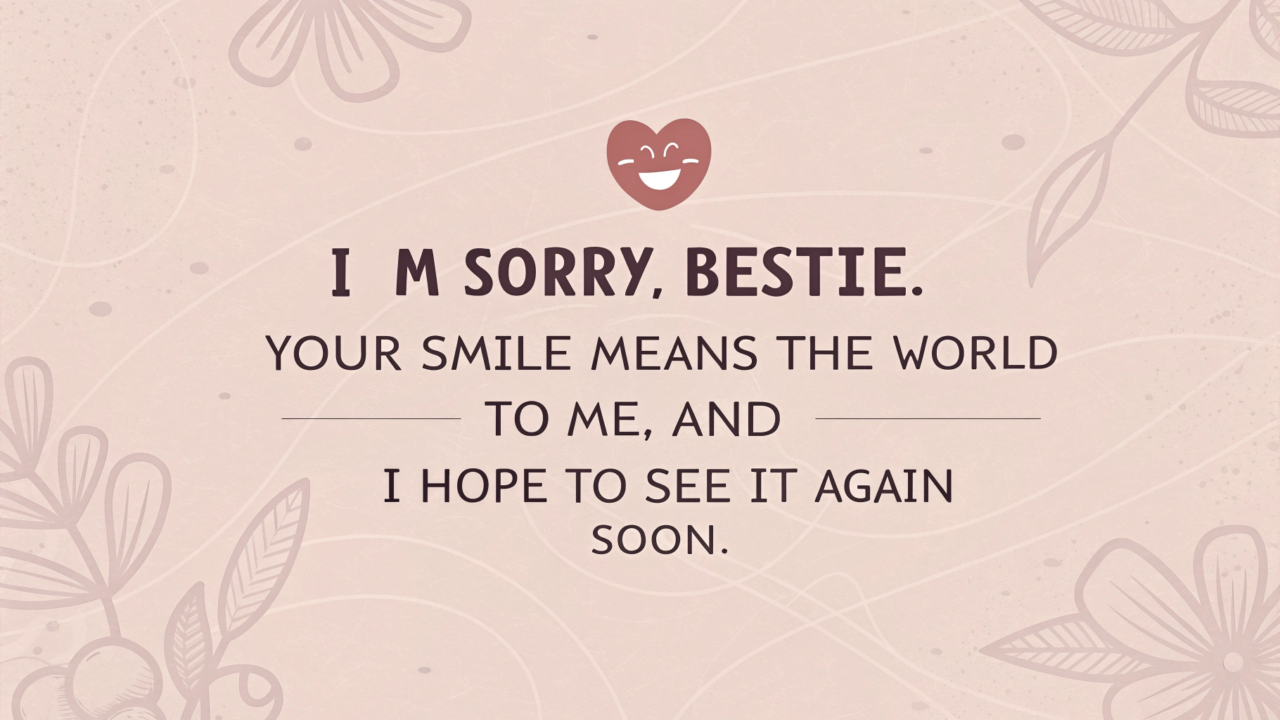 160+ Heartfelt Sorry Messages for Best Friend to Mend Your Friendship ...