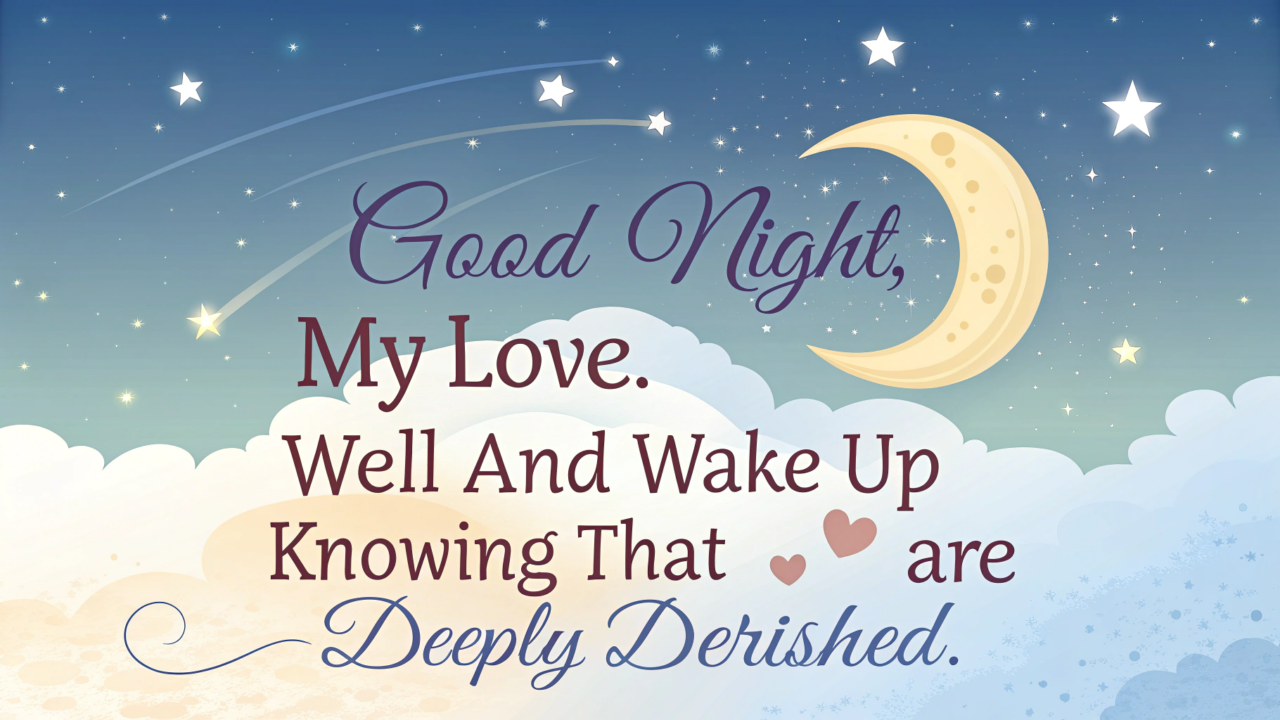 200+ Good Night Messages for Her to Touch the Heart - PopAi