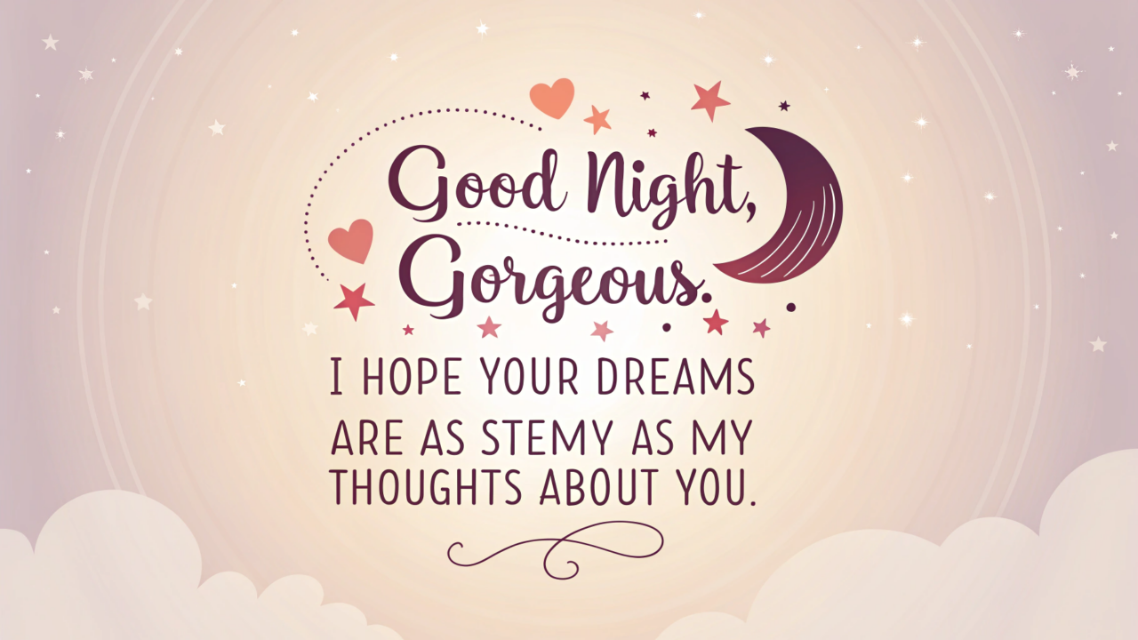 200+ Good Night Messages for Her to Touch the Heart - PopAi