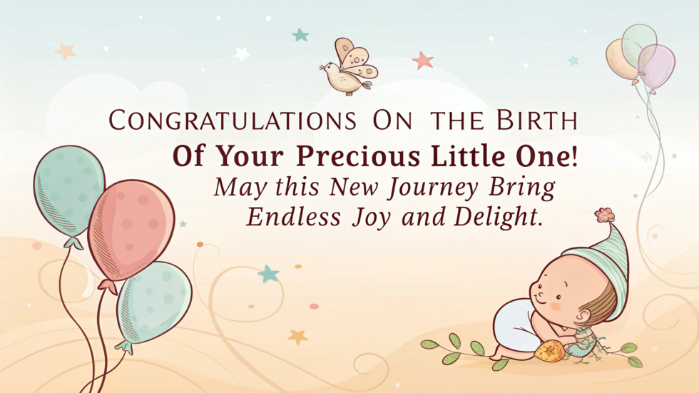 200 Heartwarming Congratulations Messages for Newborn Babies - PopAi