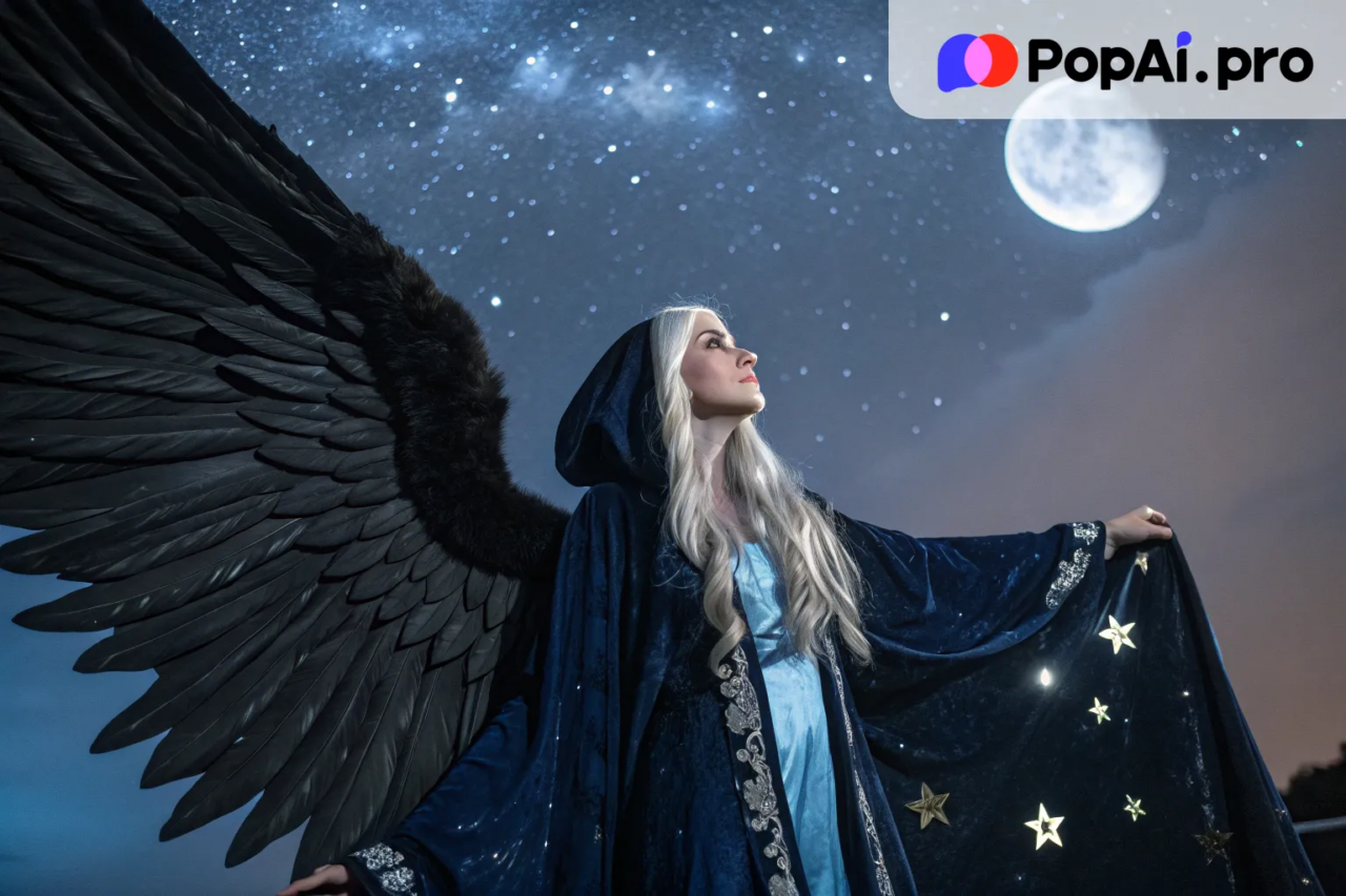 Stunning AI Angels Images: Create Heavenly Artwork with AI - PopAi