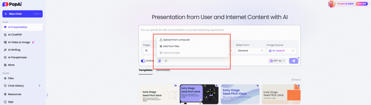Convert Word to PowerPoint with AI in One Click for Free - PopAi