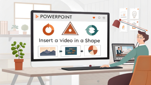How to Insert a Video into a Shape in PowerPoint: Easy Step-by-Step ...