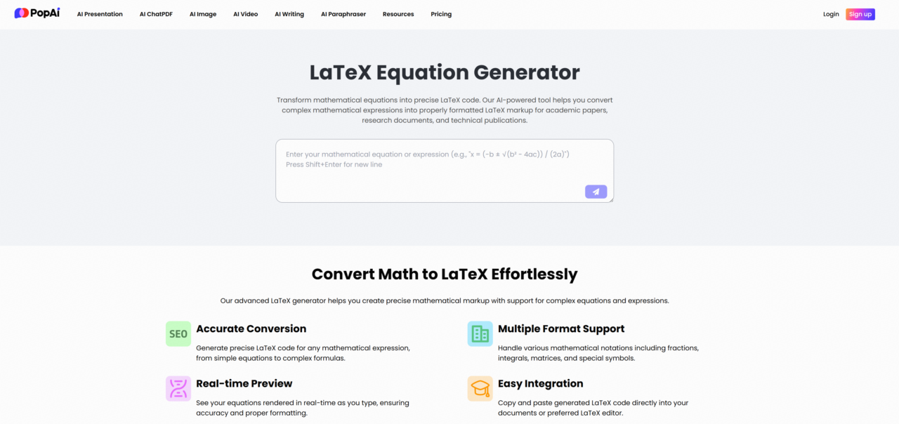 How to Add LaTeX Equations in PowerPoint (Step-by-Step Guide) - PopAi