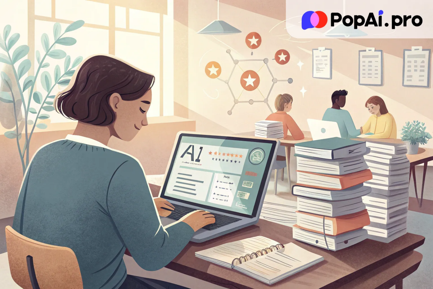 How AI Can Help Teachers: Benefits and Tools for the Classroom - PopAi