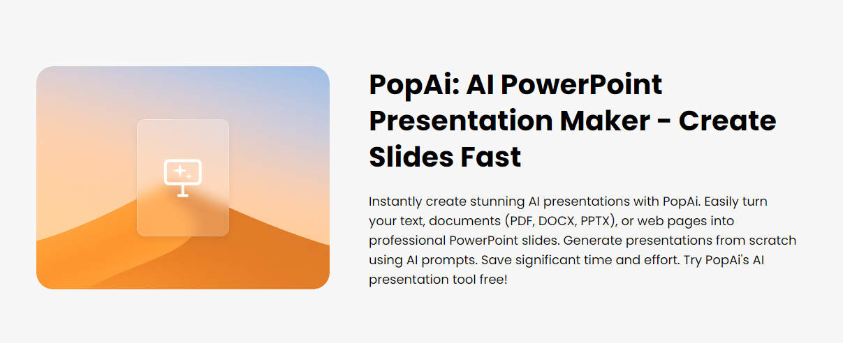 Must-See for Professionals! Use These 6 Ai PPT Template Tools to Create Academic / Business ...