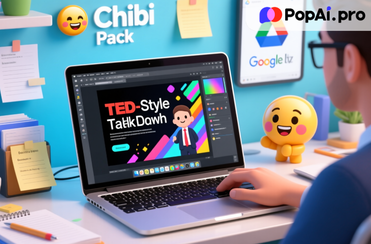 PopAi: Ace TED-Style Talk PPT & Boost Productivity Easily! - PopAi