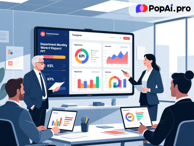 PopAi Makes Your Department Report PPT Shine - PopAi
