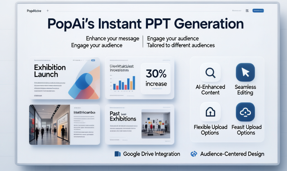 10x Your Design Game: PopAi Powers Poster, Exhibition Portfolio & PPT ...