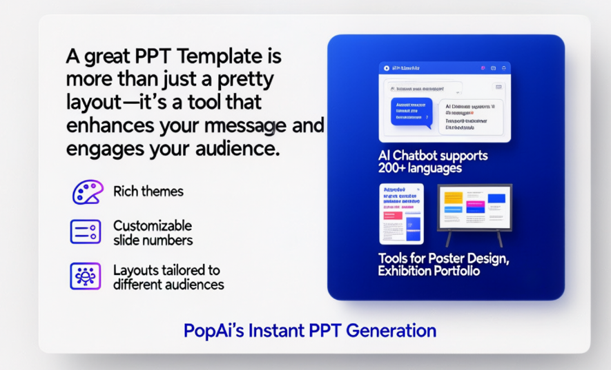 10x Your Design Game: PopAi Powers Poster, Exhibition Portfolio & PPT ...